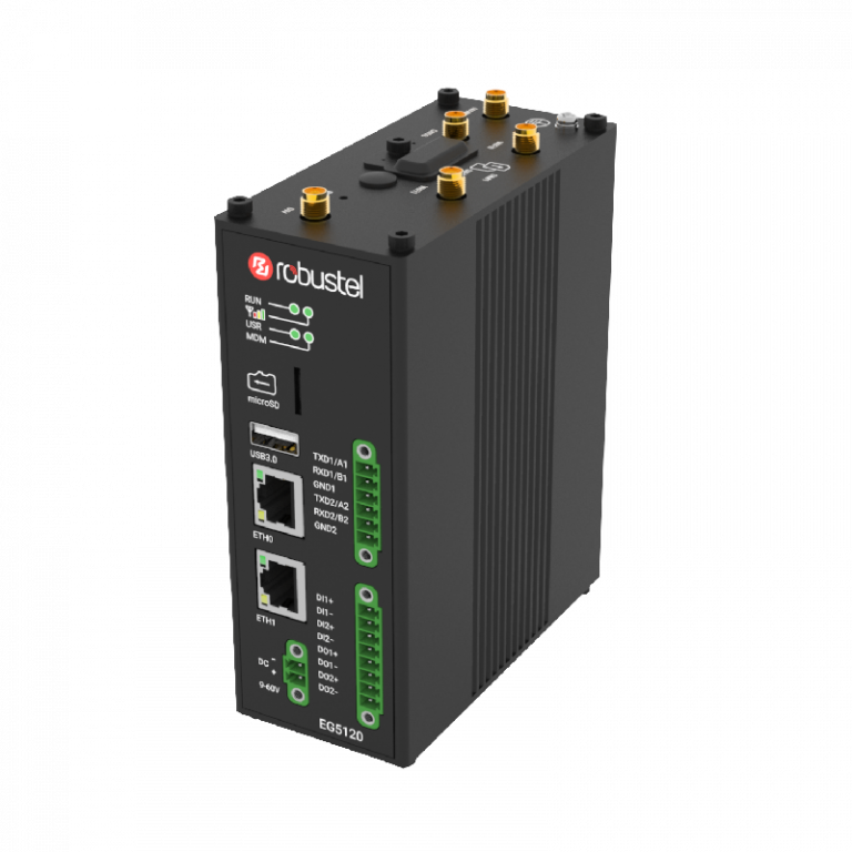 Robustel EG5120 - Passerelle Edge Computing 5G/4G avec Debian, Docker ...